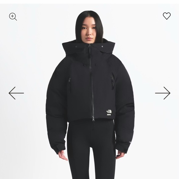 SKIMS | Jackets & Coats | Skims X North Face Womens Black Puffer Jacket ...